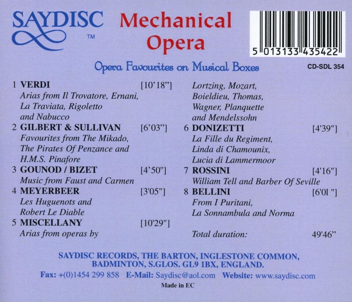 Mechanical Opera, various artists | CD (album) | Muziek | bol.com