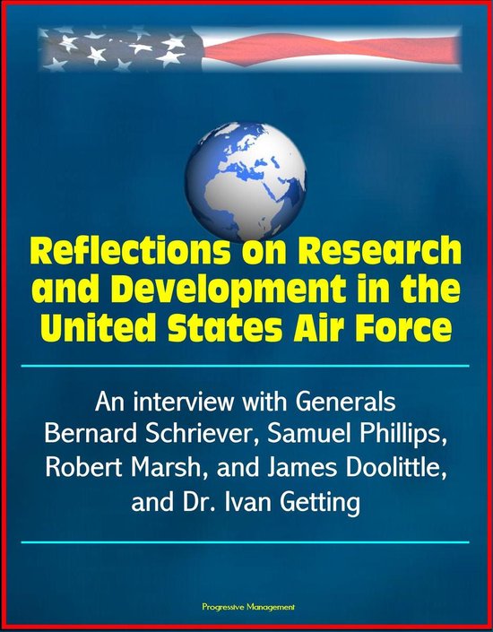Reflections on Research and Development in the United States Air Force ...