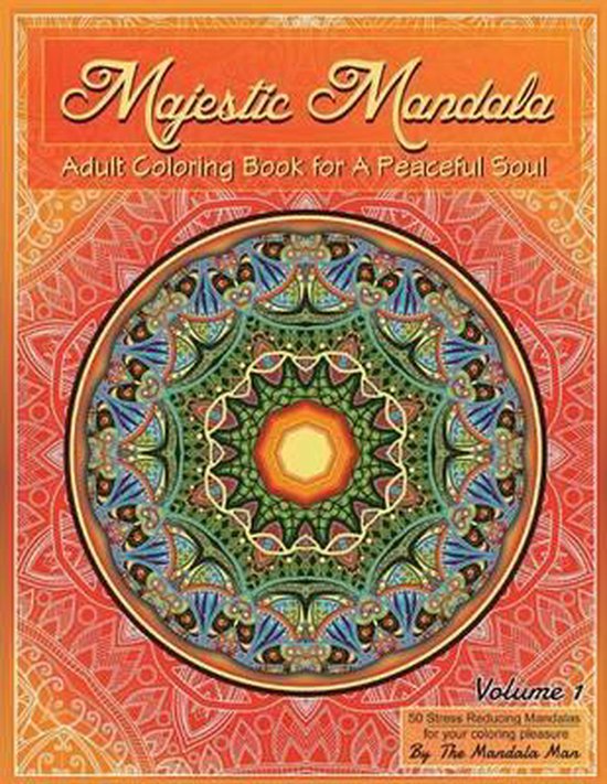 Majestic Mandala, Mandala Man | 9781540731159 | Boeken | bol