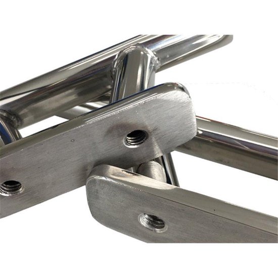 Cleat, L 300mm, H 85mm, Inox 316, M12 | bol