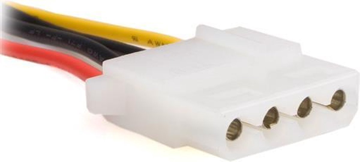 StarTech.com SATA naar LP4 Verloopkabel Voeding met 2 extra LP4 | bol.com