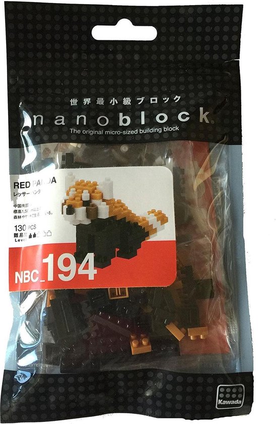 Nanoblock Red Panda NBC-194 | bol.com