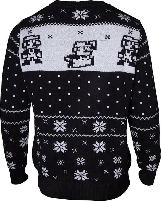 Nintendo - Super Mario Christmas Sweater Black | bol