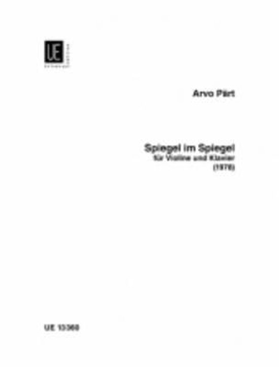 Spiegel Im Spiegel, Arvo Part | 9783702414726 | Boeken | bol