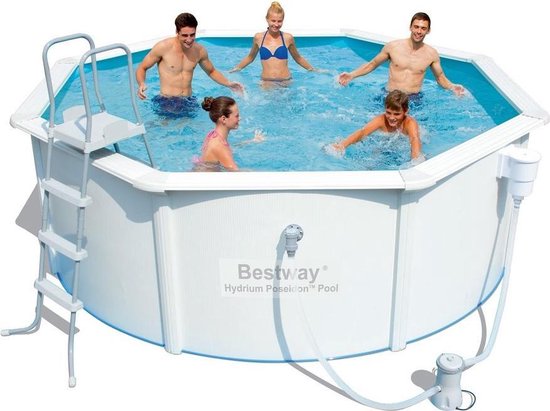 366cm x 122cm Hydrium Poseidon Pool Set +Acc | bol.com