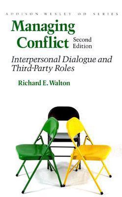 Managing Conflict | 9780201088595 | Richard E. Walton | Boeken | bol.com