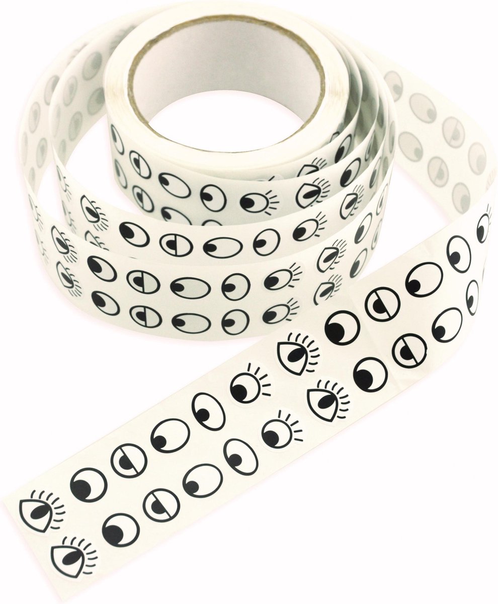 Rol stickers met oogjes | bol