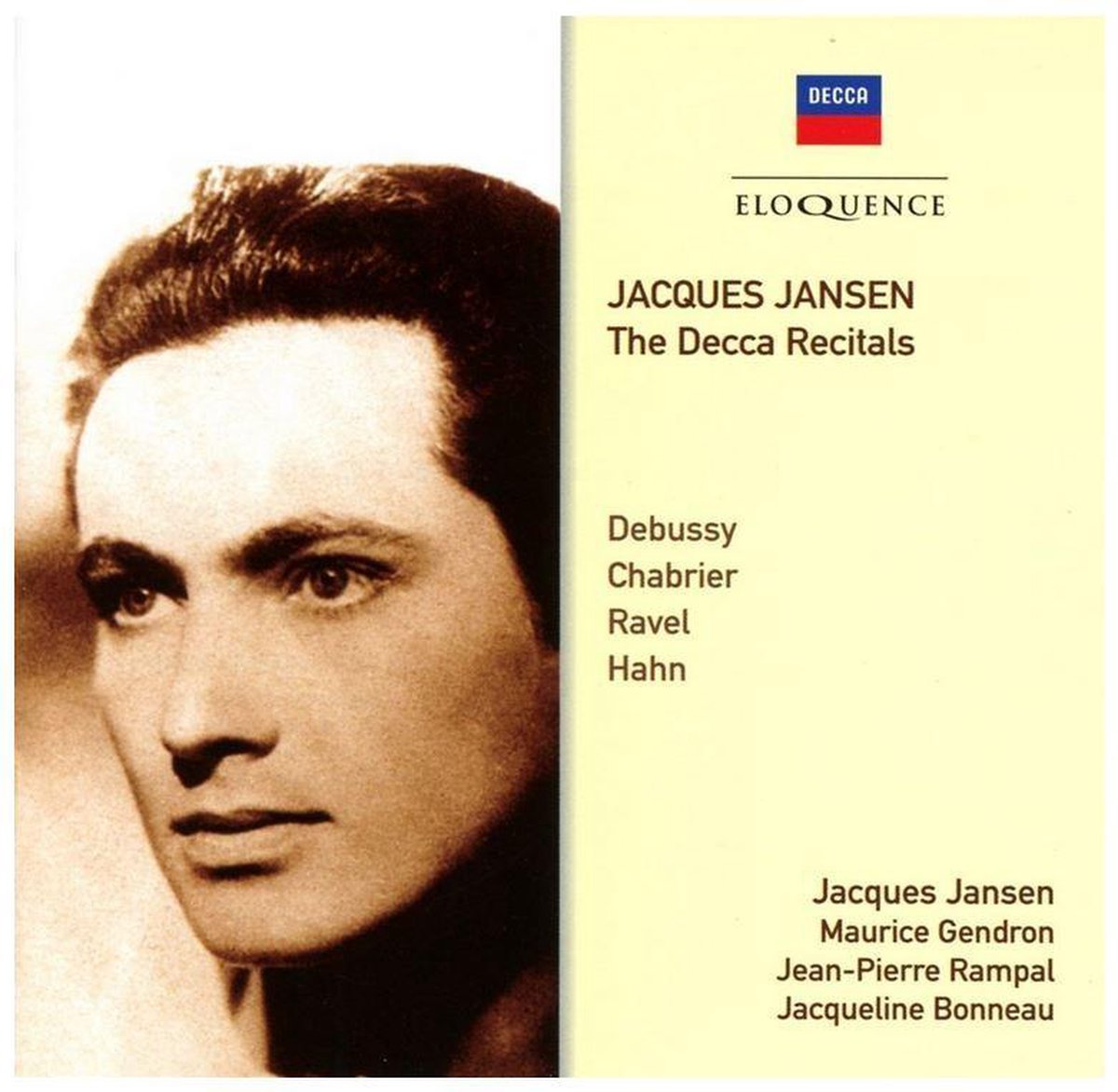 Jacques Jansen - The Decca Recitals, Jacques Jansen | CD (album) | Muziek | bol.com