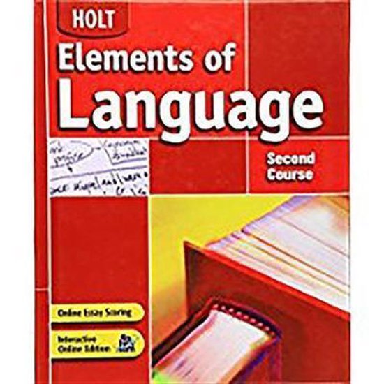 Elements of Language: Student Edition Grade 8 2004 | 9780030686665 ...