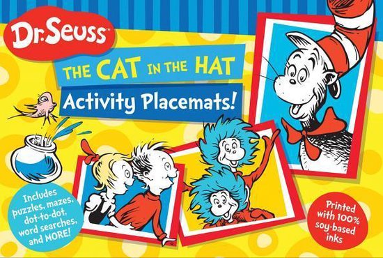 Dr. Seuss the Cat in the Hat Activity Placemats!, Dr Seuss Enterprises ...