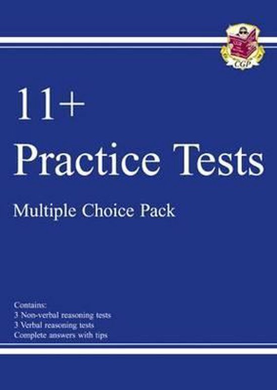 11+ Multiple Choice Practice Paper Pack | 9781841464510 | Cgp Books ...