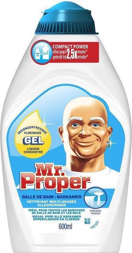 Mr Proper Badkamer - 600ml - Geconcentreerde Allesreiniger Gel | bol