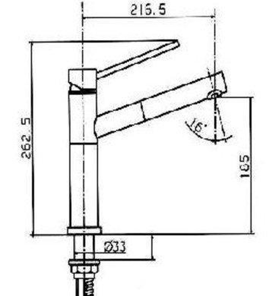 Newform X-Trend Keukenkraan RVS 2415 | bol