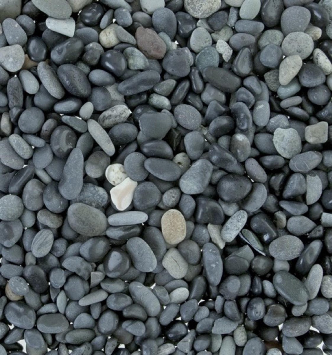 Beach Pebbles zwart 5-8 mm grind per bigbag (1800 kg) | bol