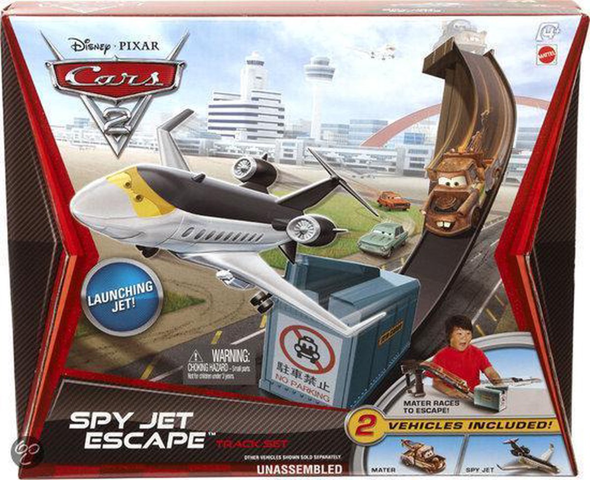 Cars 2 Spy Jet Escape Track Set | bol.com