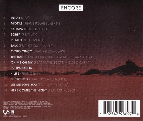 Encore, DJ Snake | Muziek | bol