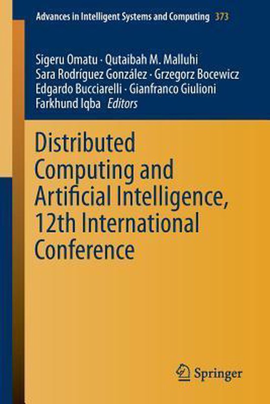 Distributed Computing and Artificial Intelligence 12th International ...