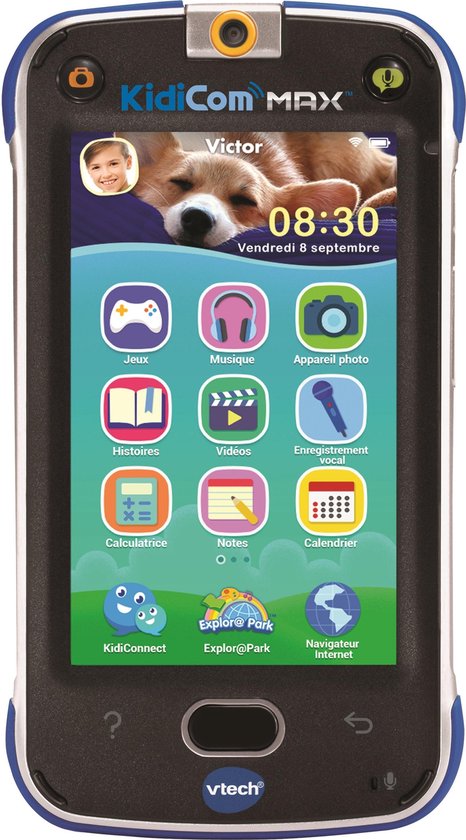 VTech KidiCom Max Bleu | bol.com