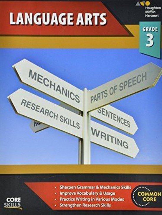 Core Skills Language Arts, Grade 3 | 9780544267862 | Houghton Mifflin Harcourt | Boeken | bol.com