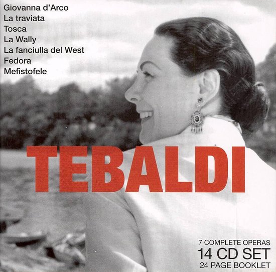 Legendary Performances, Renata Tebaldi | CD (album) | Muziek | bol