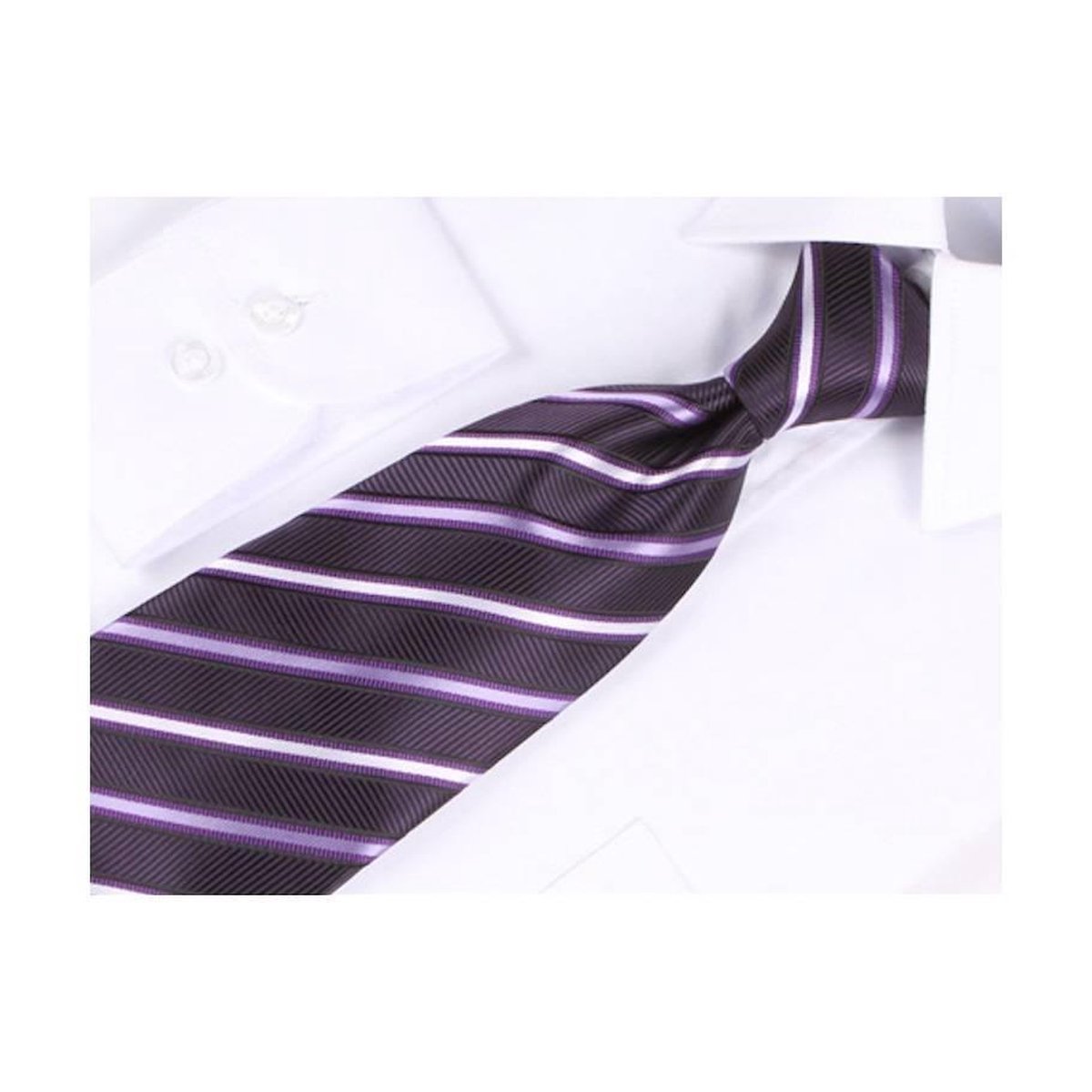 Elegante Stropdas Set in Geschenkdoos - inclusief Manchetknopen, Pochet ...