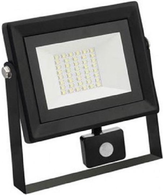 Led Bouwlamp - Schijnwerper - met sensor - 30w - 2400 Lumen - 6400K ...