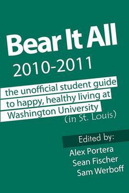 Bear It All 2010-2011, Alex Portera | 9781453760635 | Boeken | bol.com