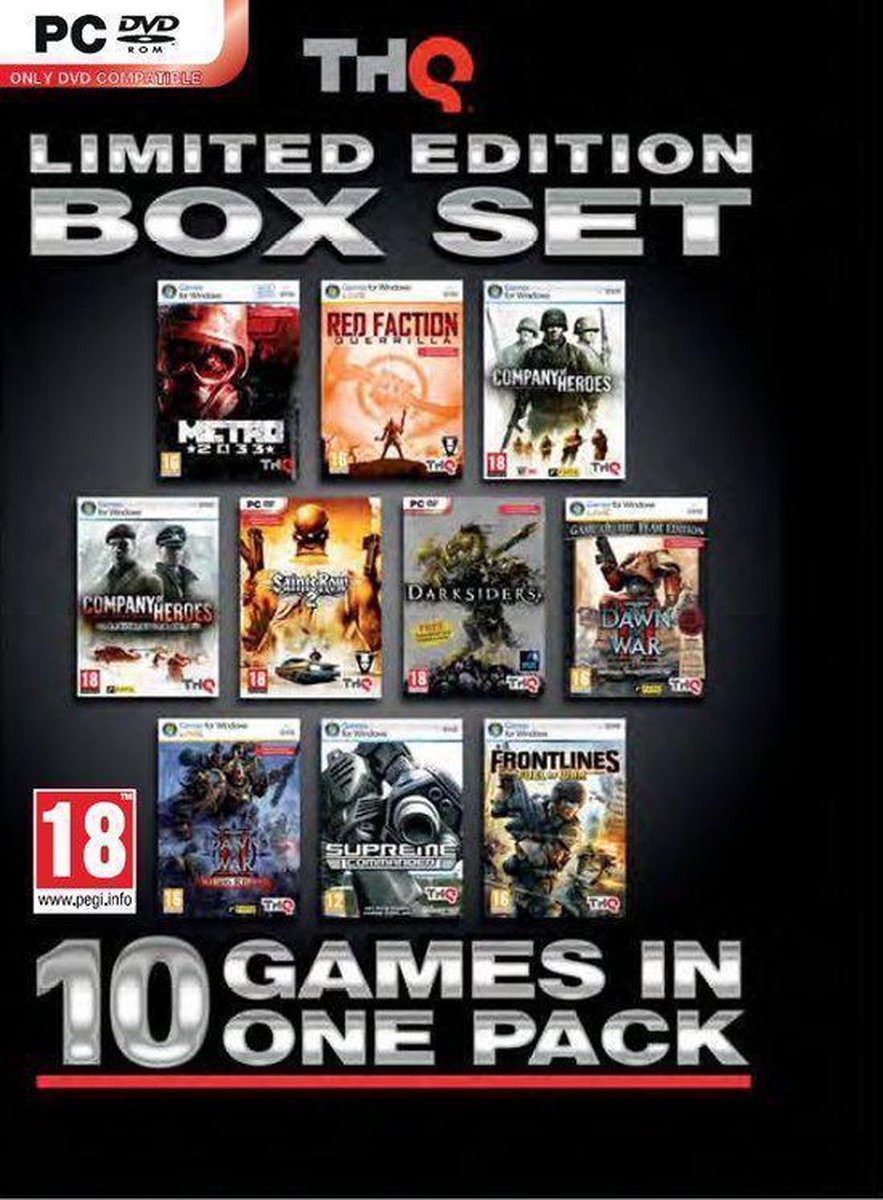 THQ Limited Edition Boxset - 10 Games in 1 Pack | bol