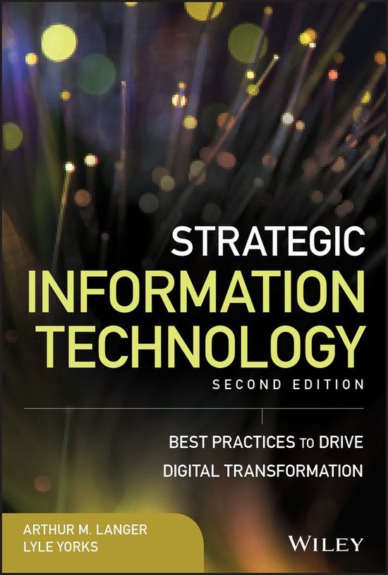Wiley CIO - Strategic Information Technology (ebook), Arthur M. Langer | 9781119484547... | bol