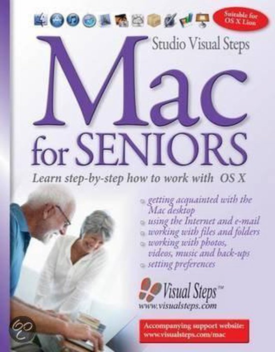 Mac For Seniors, Studio Visual Steps | 9789059050082 | Boeken | bol
