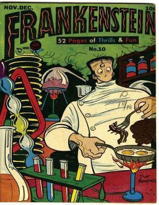 Frankenstein- Frankenstein, Frankenstein Comic | 9781544958781 | Boeken ...