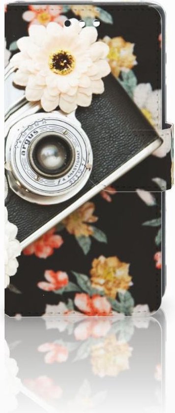Sony Xperia Xz1 Compact Bookcase Hoesje Vintage Camera