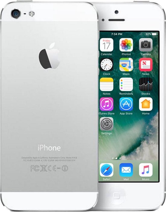Apple iPhone 5 refurbished door 2ND - 64 GB - Zilver | bol.com