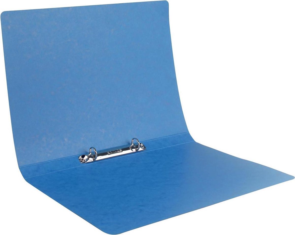 5x Class'ex ringmap, A4, 2 ringen van 16mm, karton, blauw | bol.com