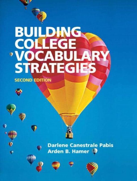 Building College Vocabulary Strategies | 9780131572713 | Darlene C ...