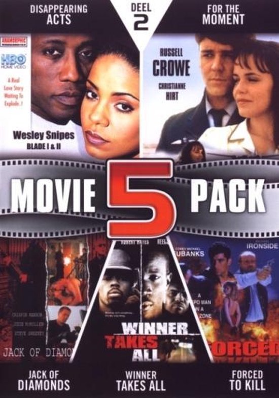 Movie 5 Pack 2 (Disappearing Acts, For The Moment, Jack Of Diamonds ...