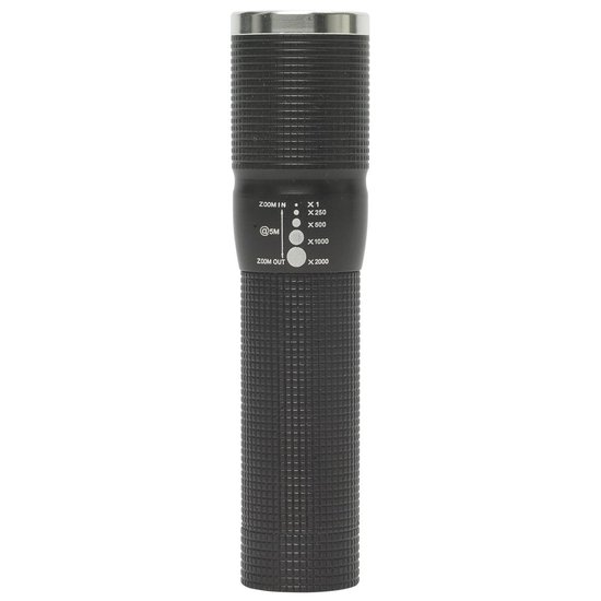 Homeij Sightly LED Zaklamp - Aluminium - Zwart | bol