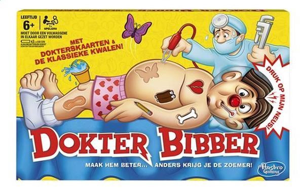 bol.com | Dokter Bibber- kinderspel- met dokterskaarten en de klassieke ...