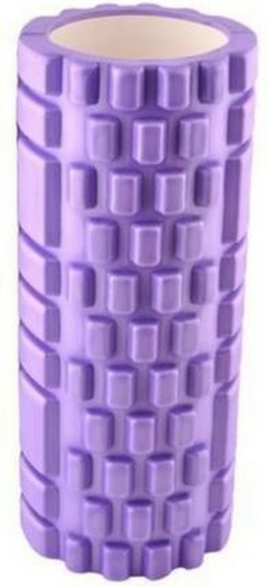 Yoga foam roller | Paars | Fitness roller | Foamroller | Yoga rol | bol.com
