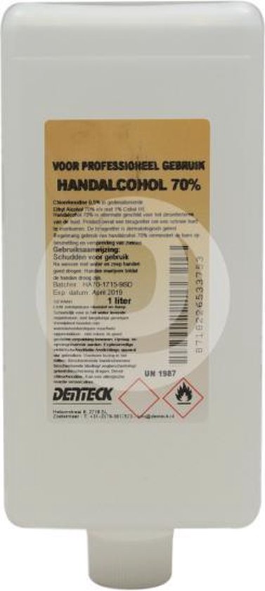Handalcohol 70% 1ltr. | bol