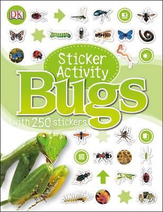 Sticker Activity Bugs, Dk | 9781409328766 | Boeken | bol.com