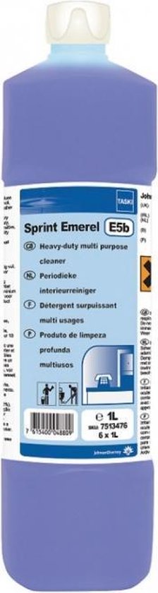 Sprint Emerel - Periodieke Interieurreiniger - 1 L - 6 Stuks | bol.com