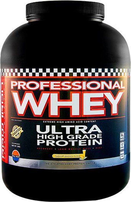 RAW IRON Professional Whey eiwit -2000 gram- choco eiwitshake | bol.com