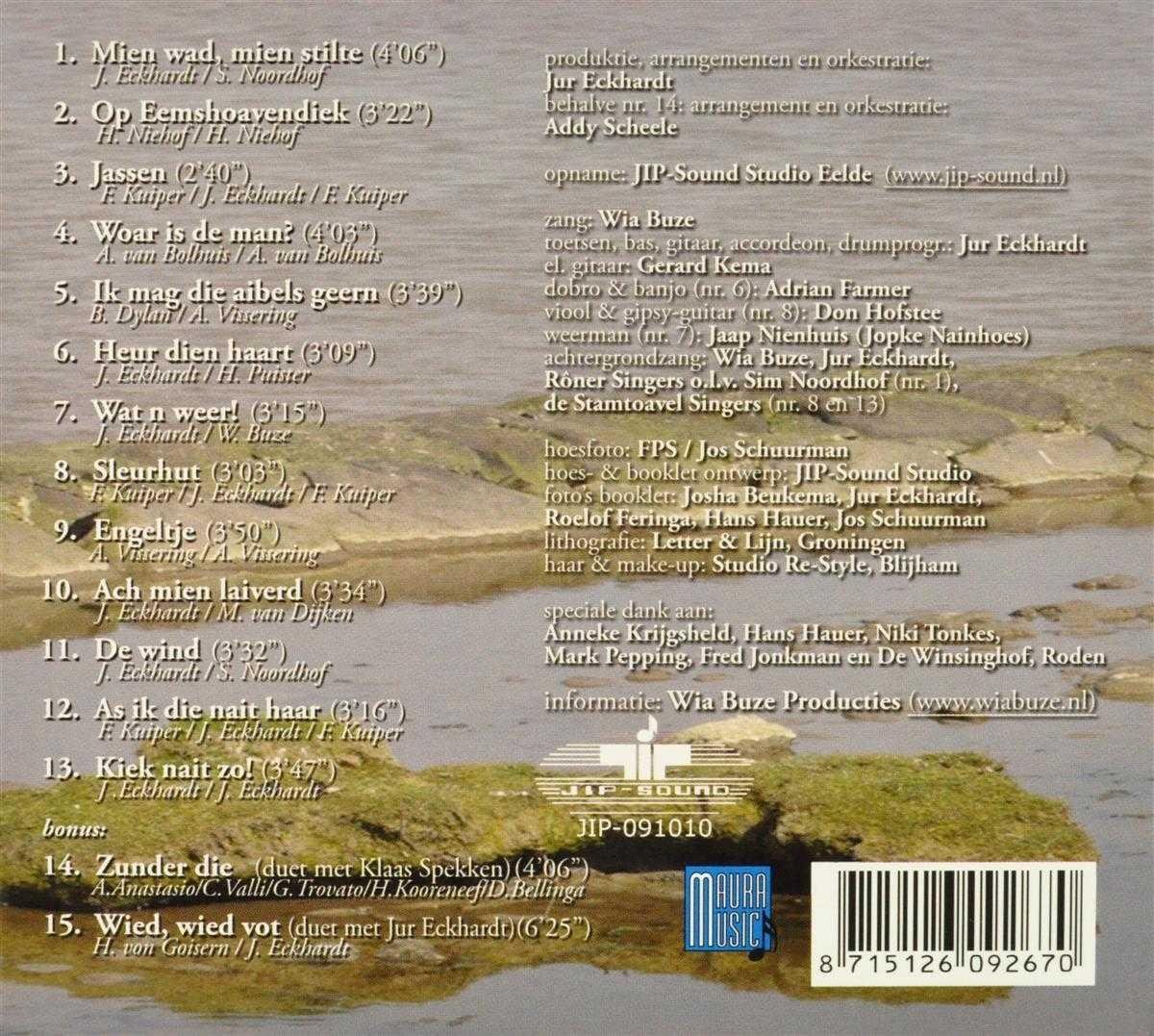 Mien Wad, Mien Stilte, Wia Buze | CD (album) | Muziek | bol