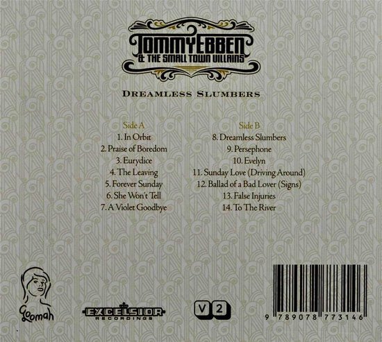 Dreamless Slumbers, Tommy & The Small Town Villains Ebben | CD (album ...