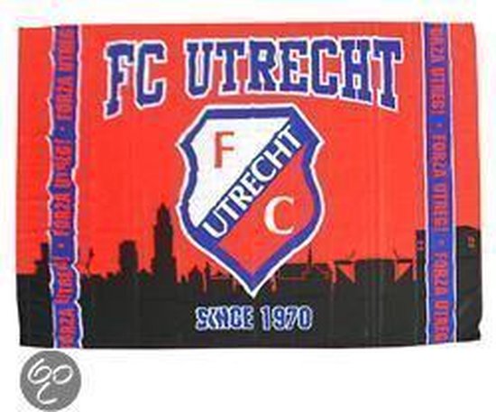 FC Utrecht Vlag - Rood - Toon je clubtrots! | bol