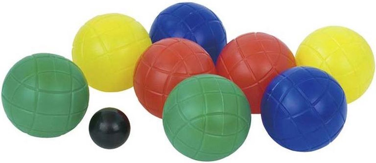 3x Jeu de boules set kunststof 8 ballen | bol.com