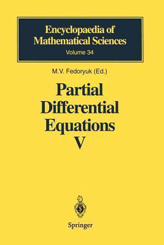Partial Differential Equations V | 9783642635861 | Onbekend | Boeken | bol.com
