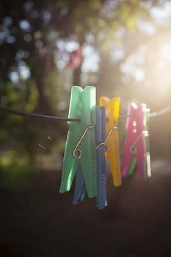 Clothes Pins on a Clothesline Journal, Cs Creations | 9781537221786 ...