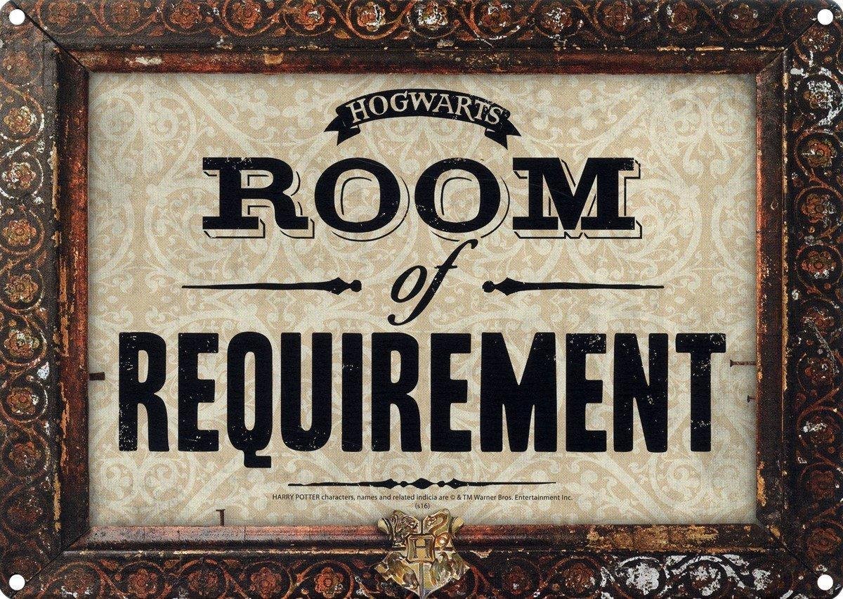 Harry Potter - Room of Requirement Small Tin Sign | bol.com